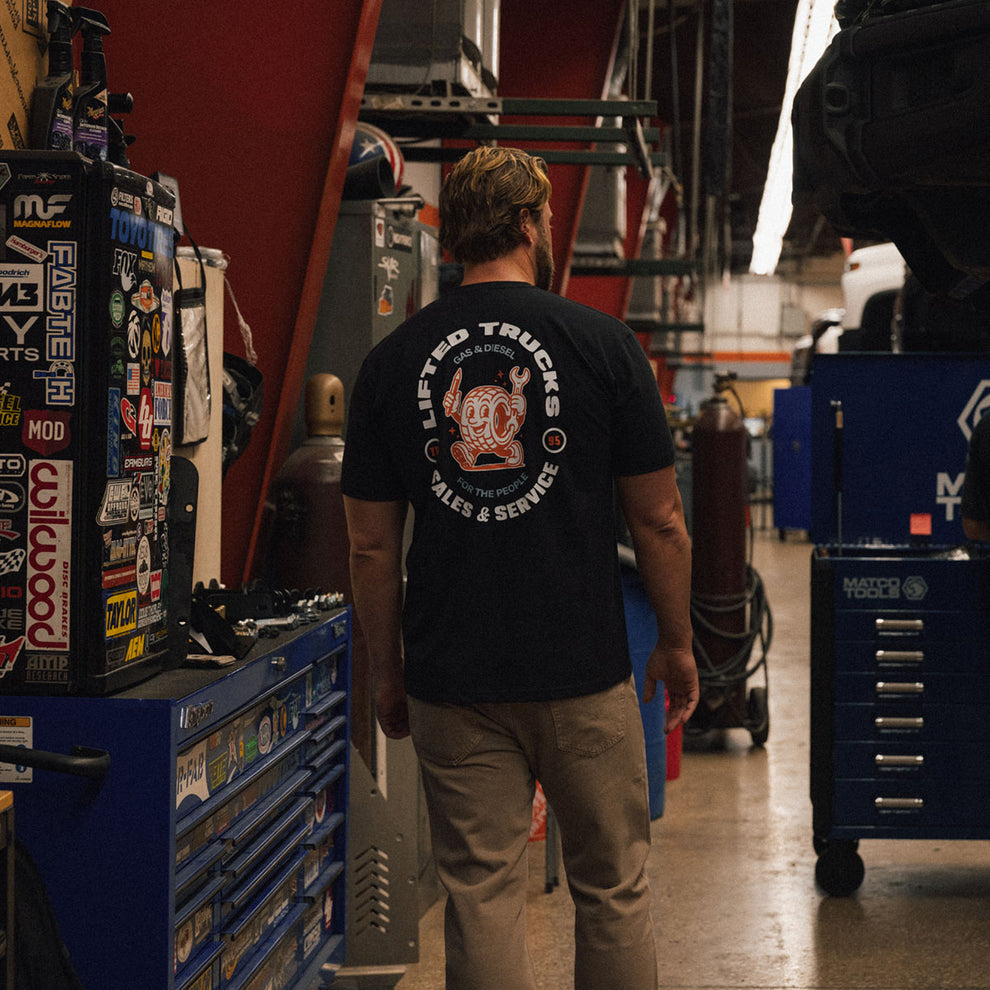 Sales & Service Tee | Lifted Trucks